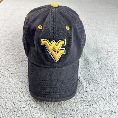 West Virginia University Hat Cap Blue WVU Top of the World Adjustable ...