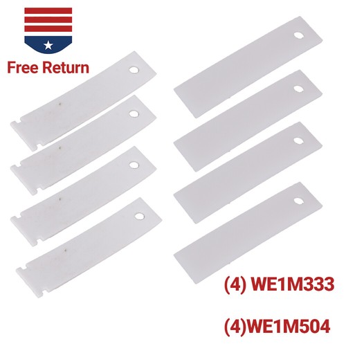 Dryer Bearing Slides Front-Drum Glide Kit GE Replacement WE1M1067(4 ...