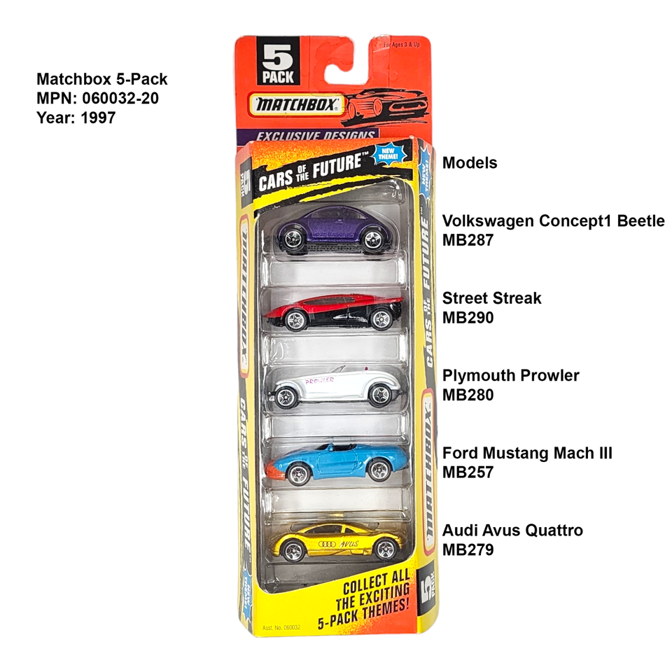 MATCHBOX 5 Pack Multi Gift Packs MBX | eBay