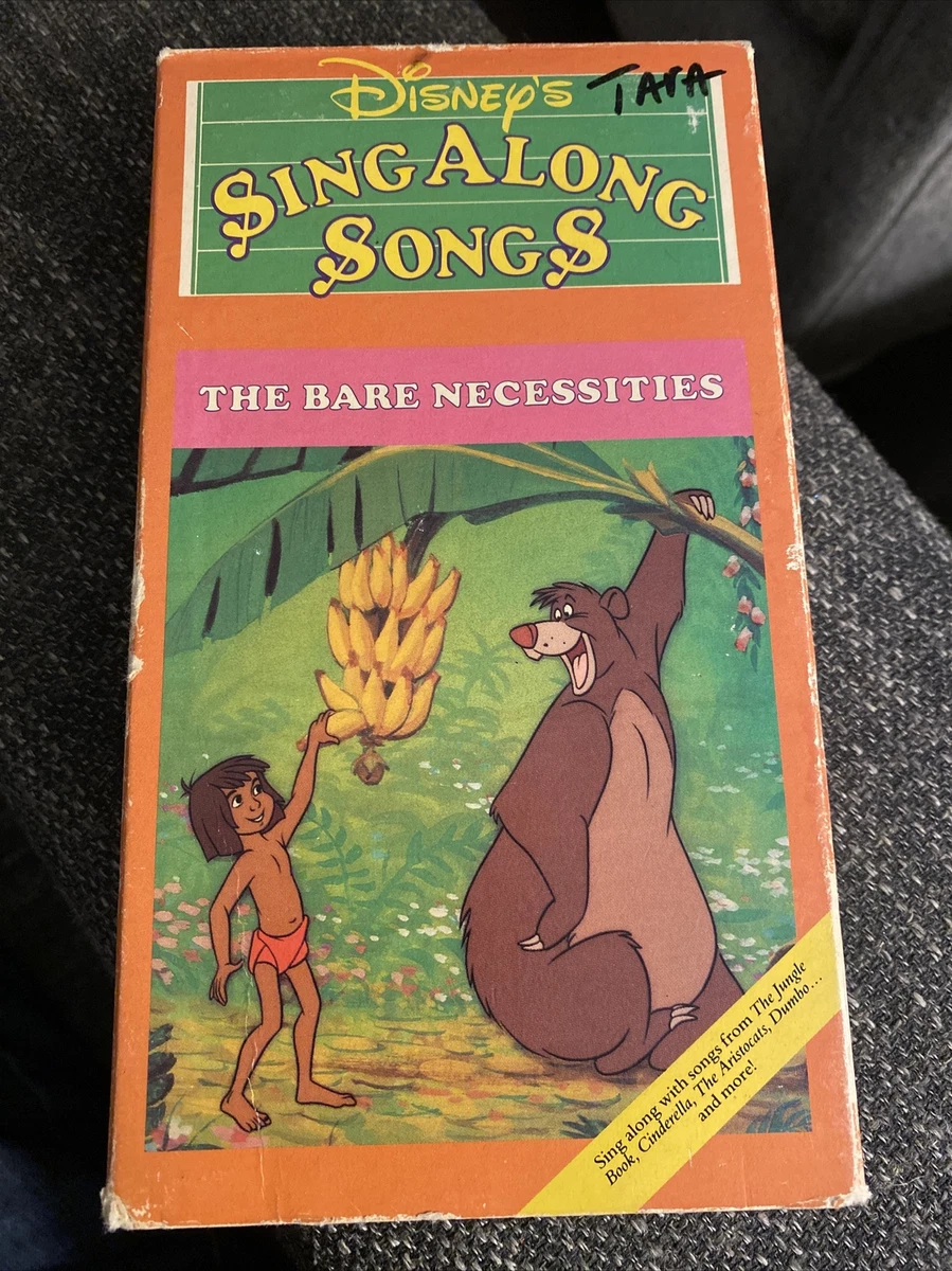 The Bare Necessities 1987 Vhs