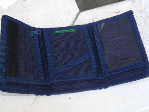 Green Breeze Imports RFID Shielded Navy Blue Handmade Abaca Wallet | eBay