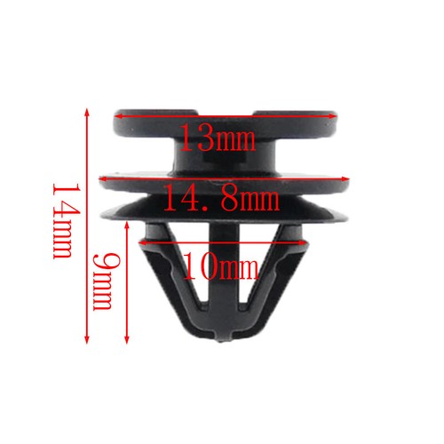 10X For Bmw Mini One S Cooper R50 R52 R53 Rear Wheel Arch Trim Clips ...