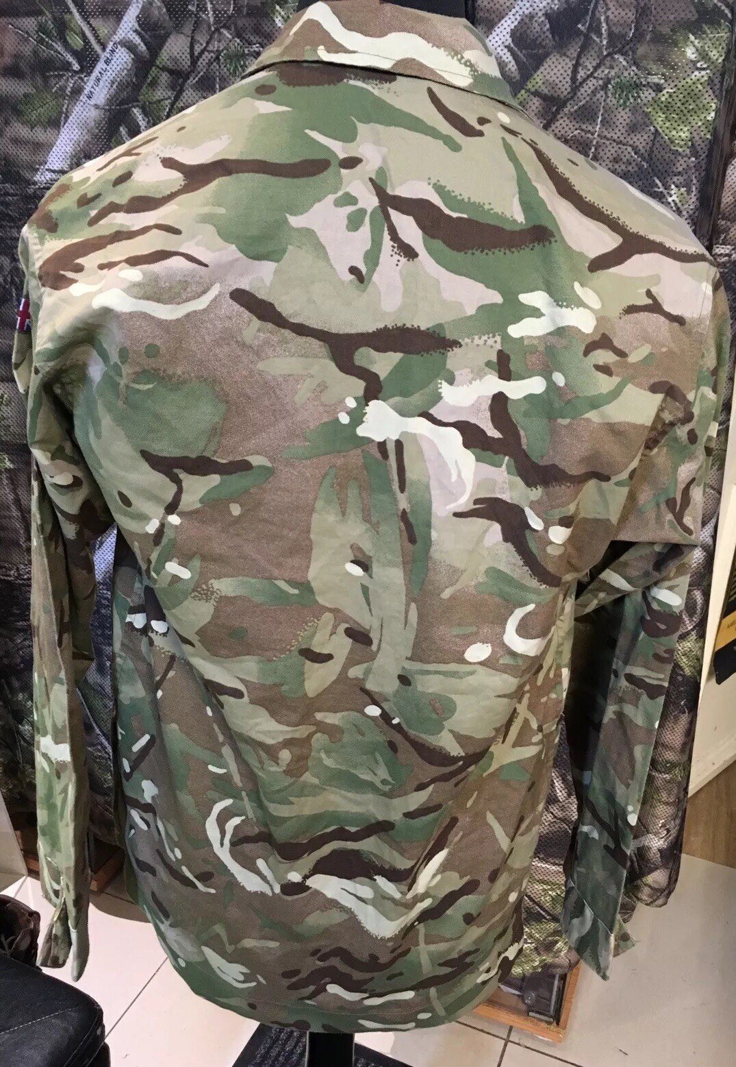 New British Army Issue MTP S95 Warm Weather Jacket/Barrack Shirt ...