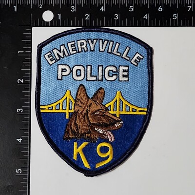 Emeryville Police K9 Unit Patch | eBay