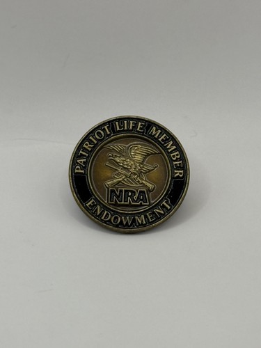 VTG NRA Patriot Member Endowment National Rifle Association Gold Tone ...