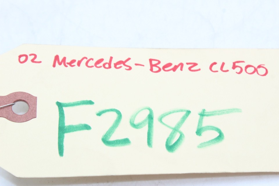 2001-2006 MERCEDES-BENZ SL500 SL600 ABC Pump Pulsation Damper F2985 ...