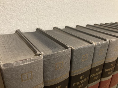 The Interpreter’s Bible Commentary, Complete 12 Volume set, Hardcover ...