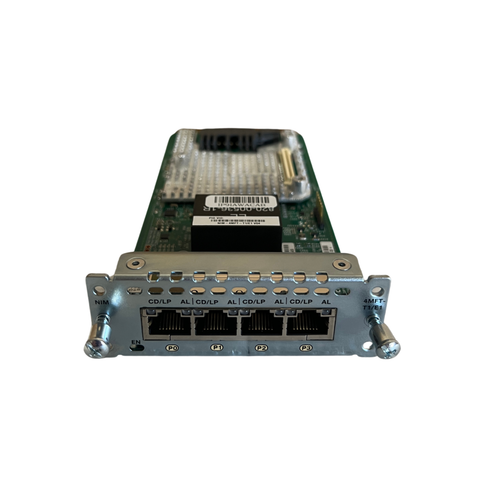Cisco NIM-4MFT-T1/E1 4-Port Multiflex Router Expansion Module for ...