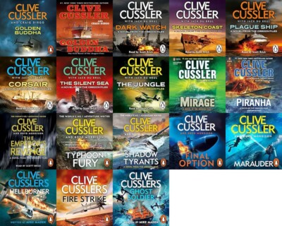 The OREGON FILES Series By Clive Cussler (18 Audiobook 235 hr ...