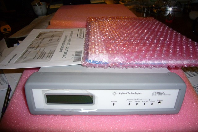 Agilent E5810A LAN/GPIB Gateway Multiport Connector - Gray for sale ...