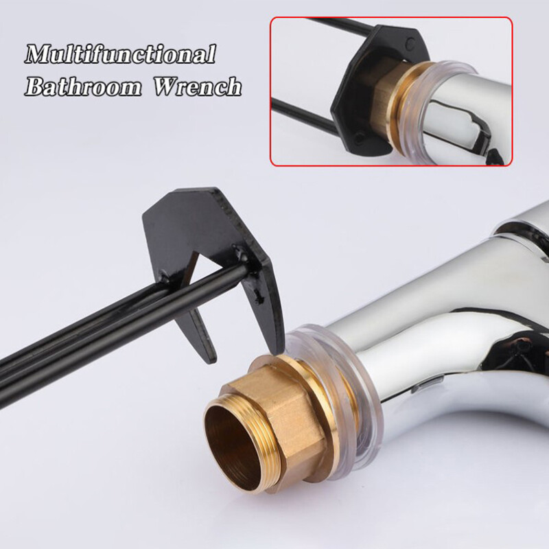 Kitchen Repair Plumbing Tool Flume Sink Wrench Sink Faucet Key Plumbing ...