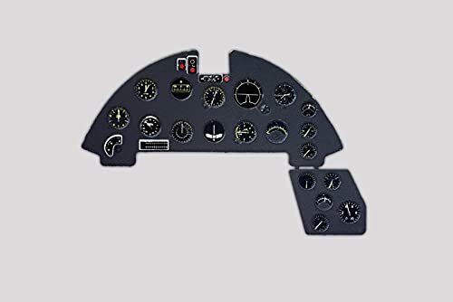 Yahoo Model YMA3216 1/32 F4U-1A Corsair Instrument Panel (For Tamiya ...