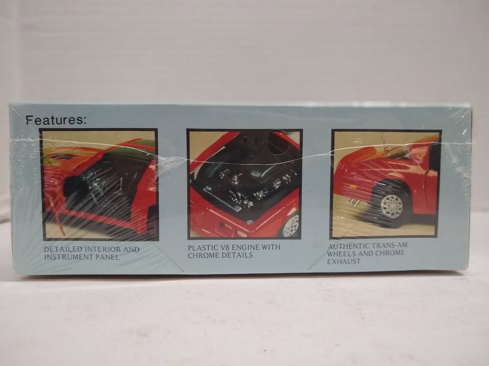Ertl #8103 Pontiac Trans Am Blueprint Replica 1/25 Diecast and Plastic ...