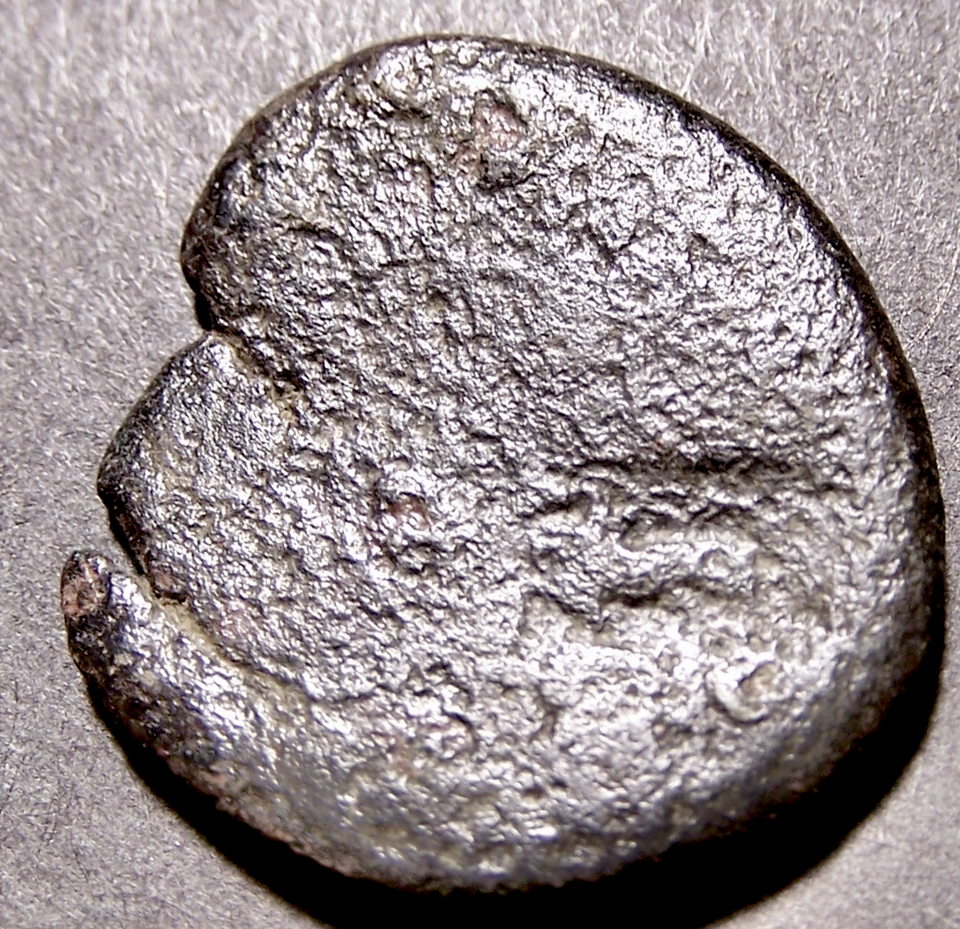 Imperial Roman Emperor Coin, 1st Cent. AD, Several Countermarks, 22 ...