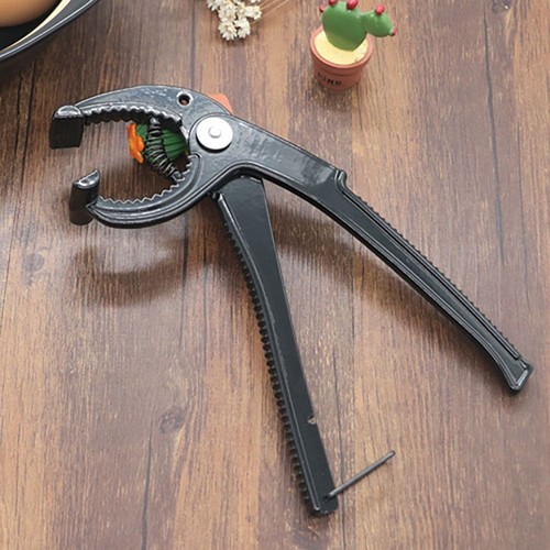 Black Disc Clamp Anti Slip Handle Bowl Gripper Small Pot Clamp Home ...