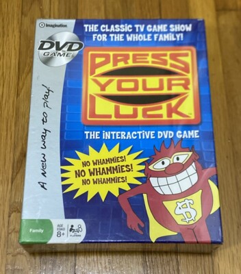 Press Your Luck Interactive DVD Game By Imagination Whammy No Whammies ...