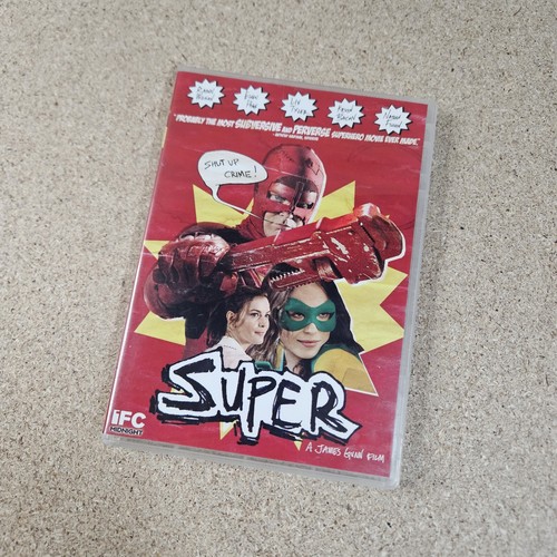 Super - DVD - IFC Film Rainn Wilson James Gunn Comedy Action Cult | eBay