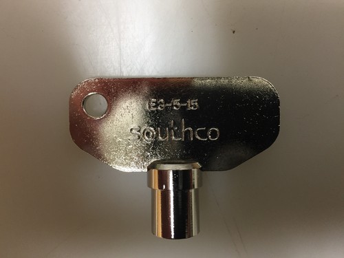 Southco Barrel Key 4 Notch E3-5-15, Qty:1 -->FREE SHIPPING