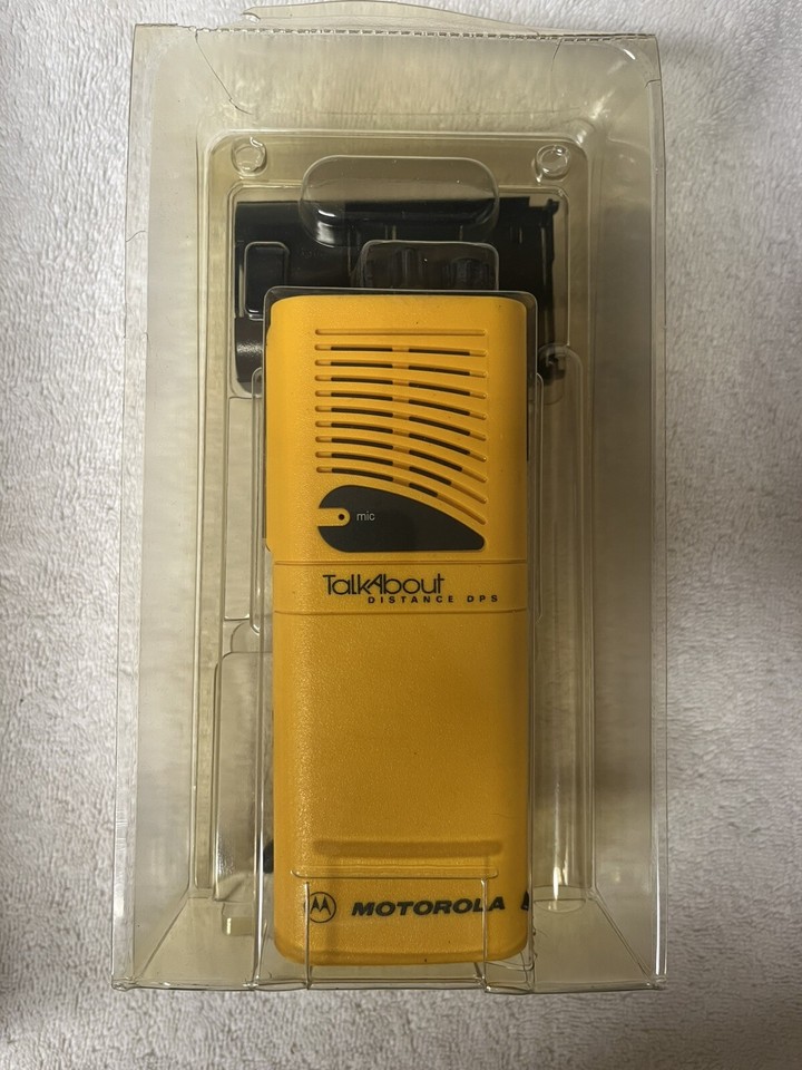 Motorola Talkabout Distance DPS P24SRX03G2AA Yellow Wireless 5-Miles 2 ...