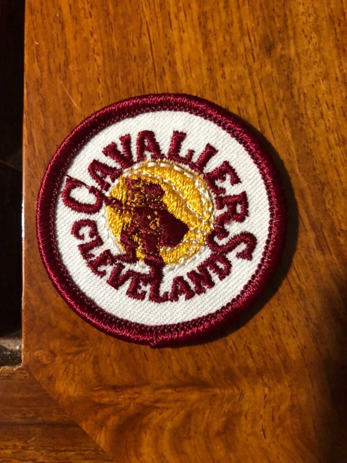 *VINTAGE NBA CLEVELAND CAVALIERS 2 INCH IRON ON PATCH LEBRON JAMES* | eBay
