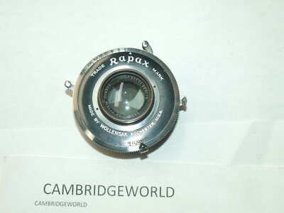 15cm 150mm F6.8 C.P.GOERZ BERLIN DAGOR LENS with WOLLENSAK RAPAX ...