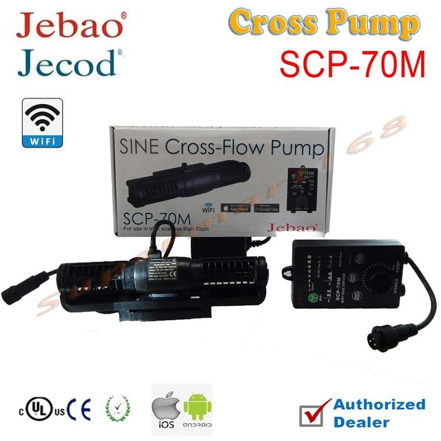 Jebao/Jecod SCP-70 SCP-90 SCP-120 SCP-150 SCP-180 Cross Flow Pump WIFI ...