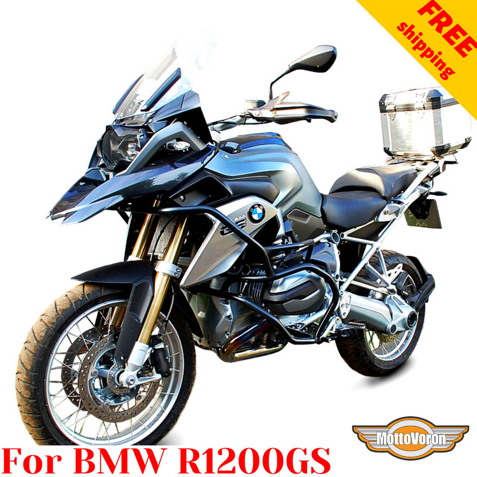 For BMW R1200GS Crash bars R 1200 GS Engine guard (2013-2017) | eBay
