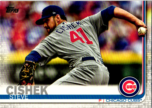 Steve Cishek 2019 Topps Series 2 Baseball MLB Base Card #645 Chicago ...