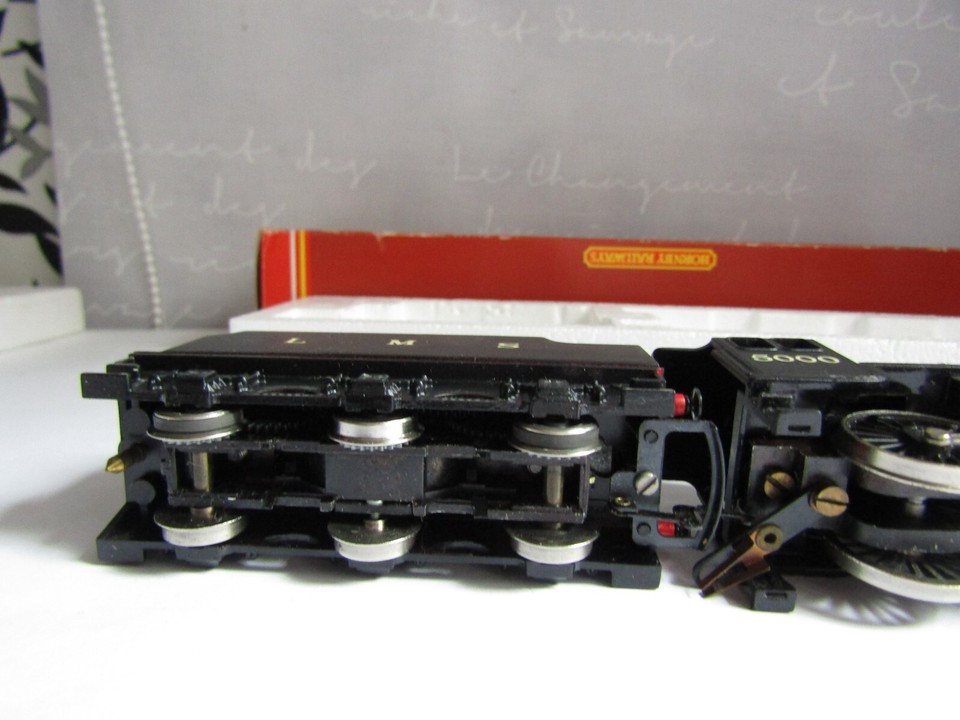 Hornby OO R859 LMS Black 4-6-0 Class 5 Loco Rebadged to 5000 Tested ...
