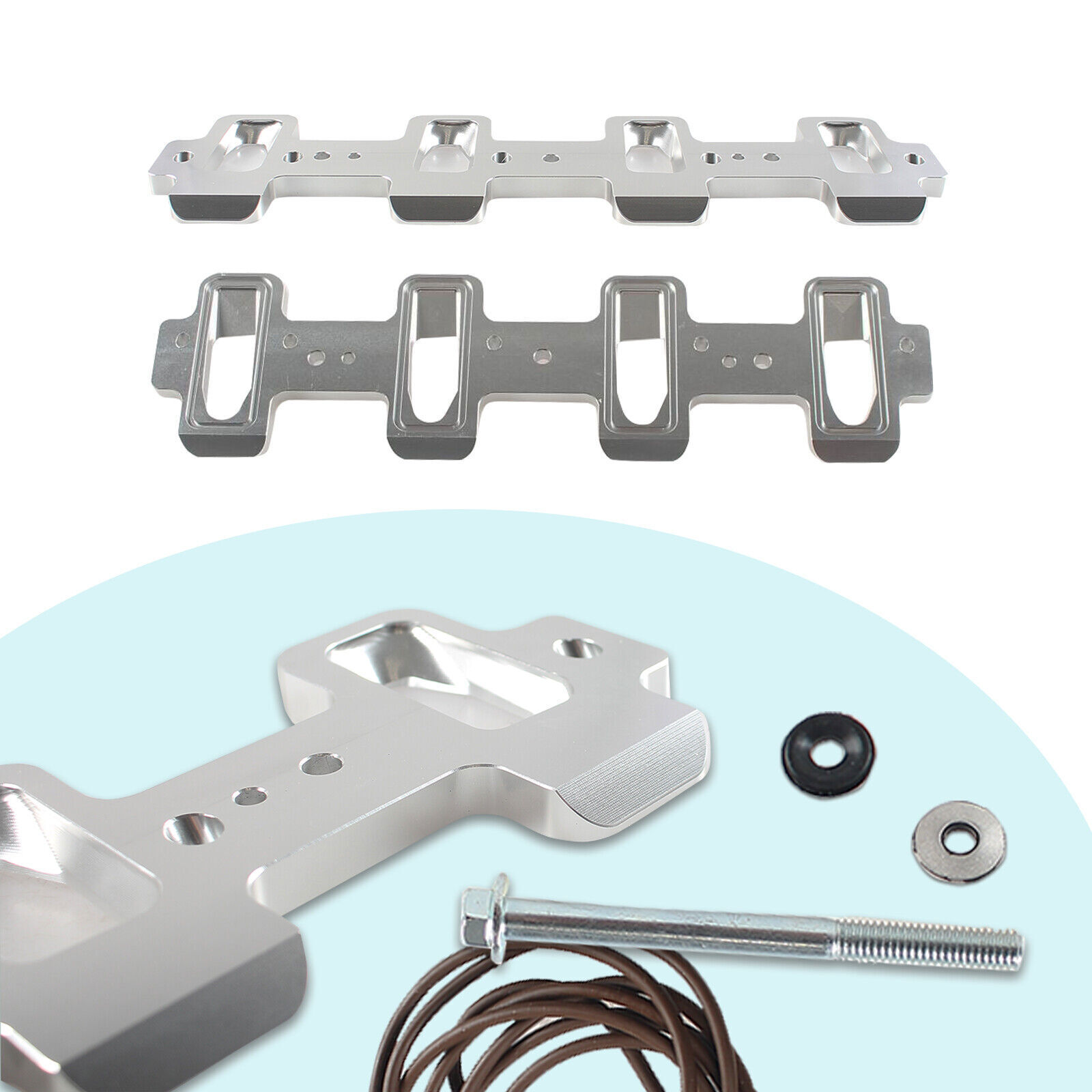 For LS Cathedral Port Cylinder Head to LS3 LSA ZL1 CTS-V Intake ...