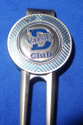 UNIVERSTY OF DAYTON OHIO "VARSITY D CLUB VINTAGE DIVOT TOOL, BALL ...
