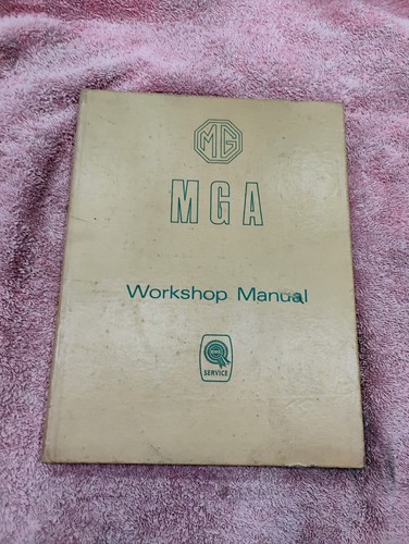 MG MGA 1600 & MkII Factory Workshop Manual Hardcover OEM BMC ...