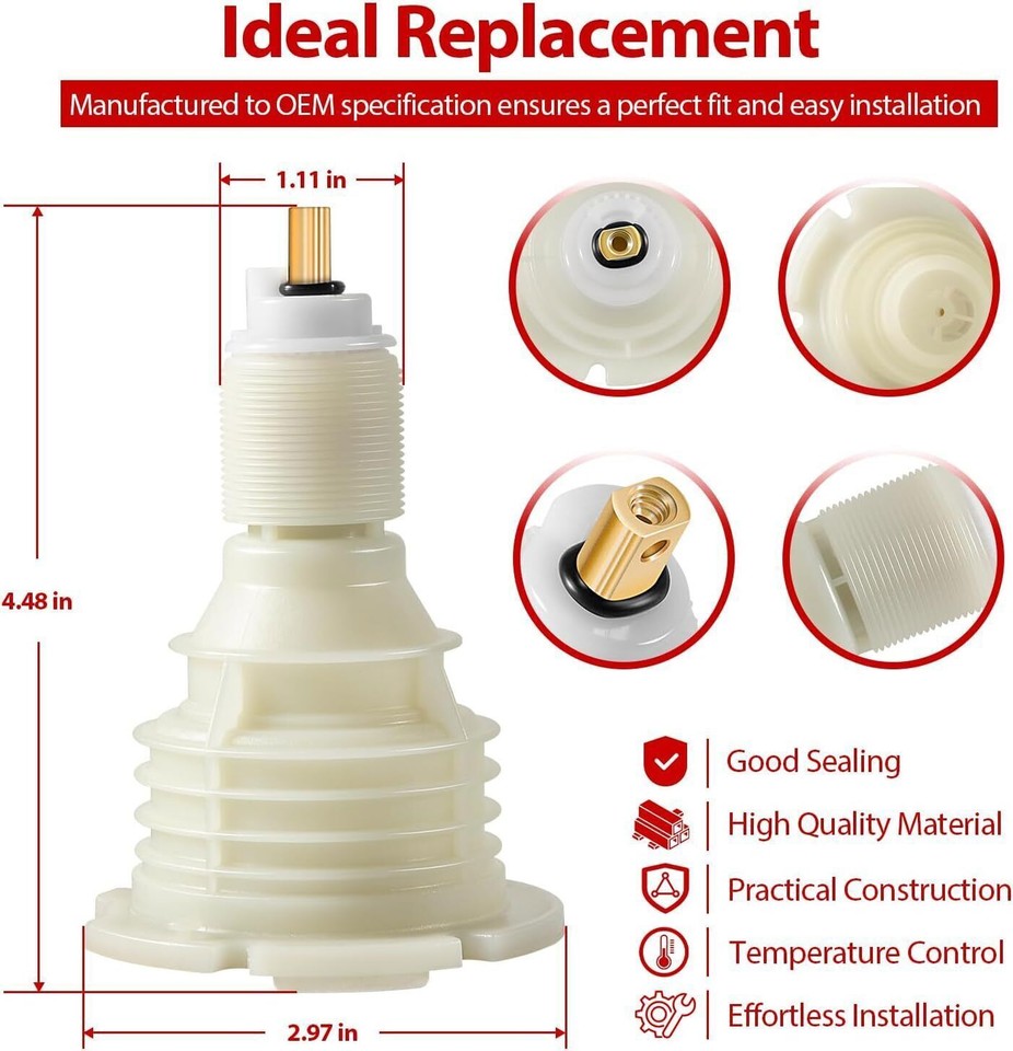 RP26755 Cartridge Top Assembly Sleeve for Delta 2300 Series Two-Handle ...