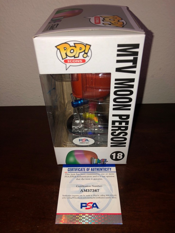RZA Wu Tang Clan MTV Moon Person #18 Signed Funko PSA | eBay
