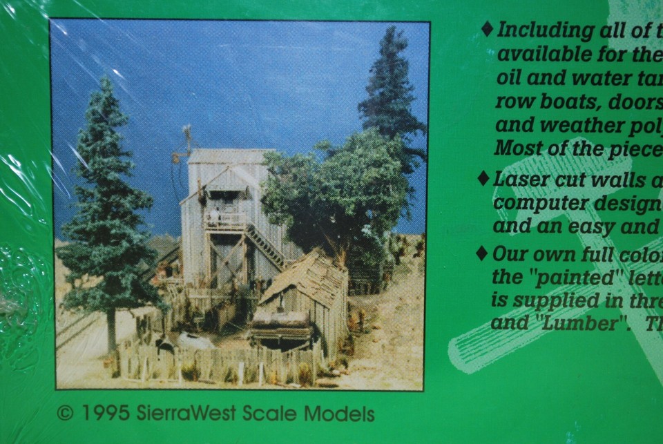 Sierra West Scale Models HO / HOn3 Kit #101 Blue Sky Limited Run ...