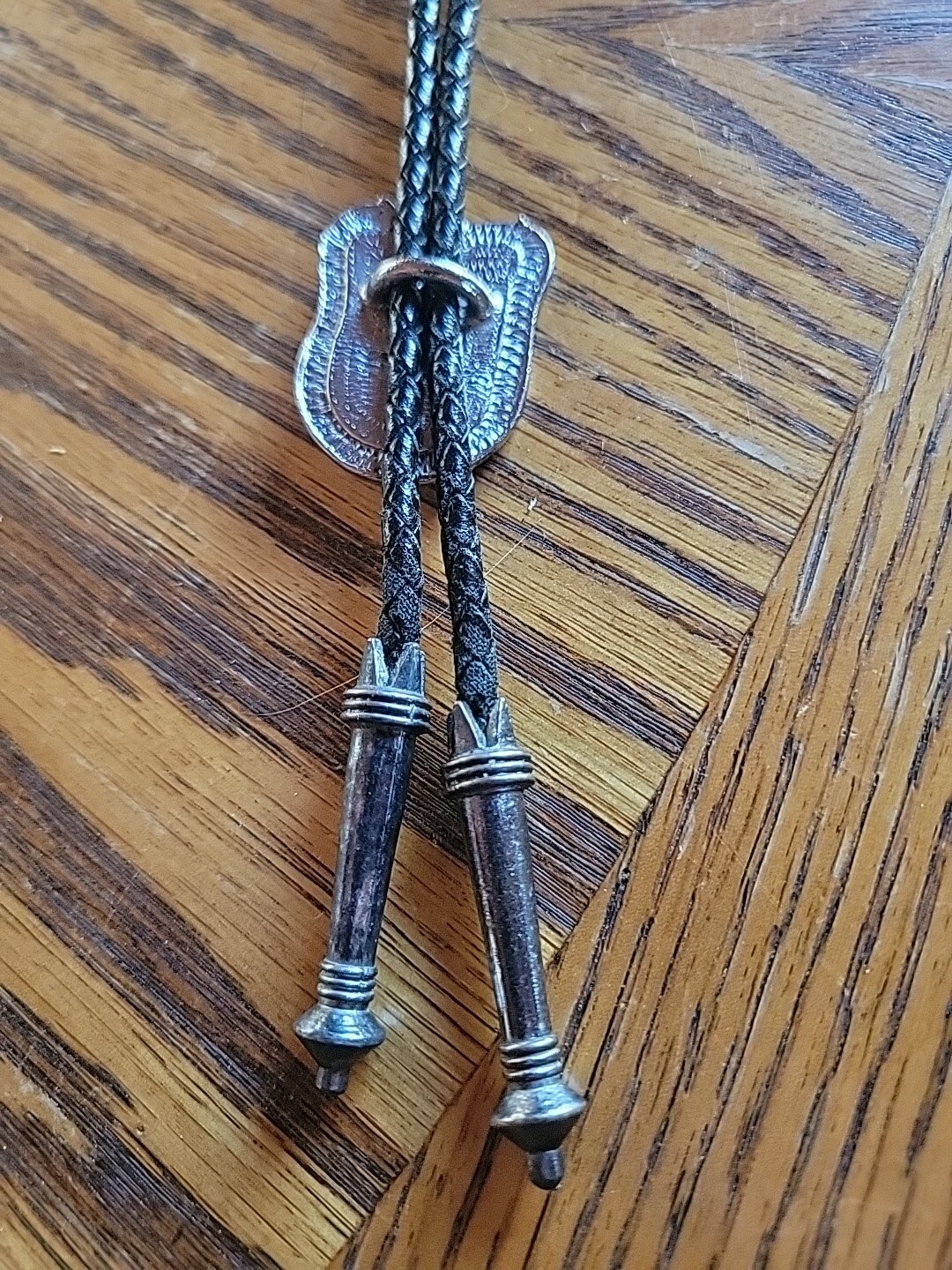 Kids Bolo Tie Small Turquoise Black Leather Cowboy Necktie 26" Long ...