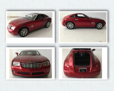 Motormax 1:18 Scale 2003 Chrysler Crossfire Diecast Model Car- PART ...