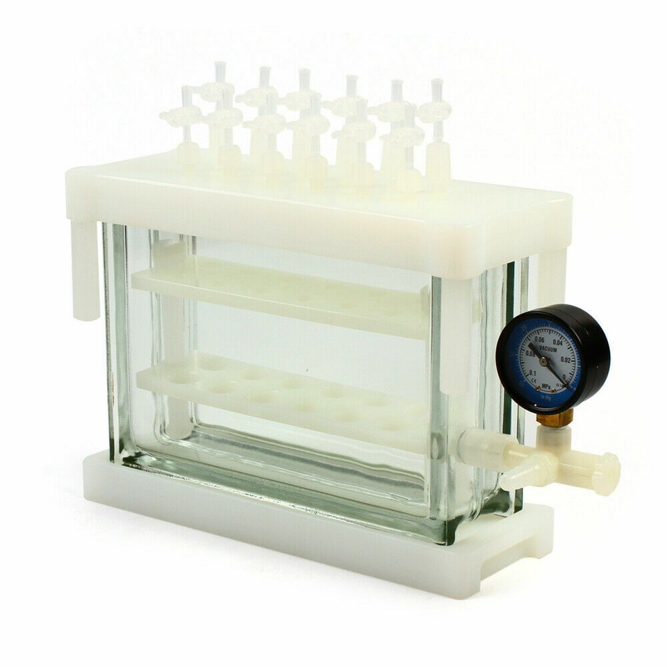 12 position solid phase extraction vacuum SPE manifold e | eBay