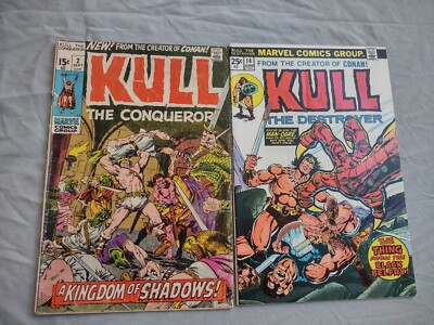 KULL THE CONQUEROR # 2 KULL THE DESTROYER # 14 MIXED LOT | eBay
