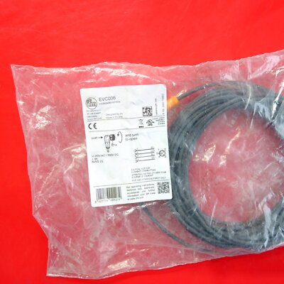 New For IFM EVC006 Connector Plug Wire | eBay
