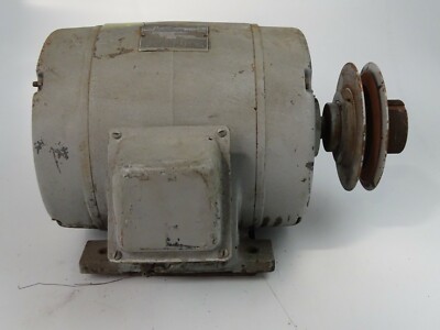 Wagner Induction Motor 5HP, 3Phase, Volts208 220 440 , 215-11702-04 | eBay