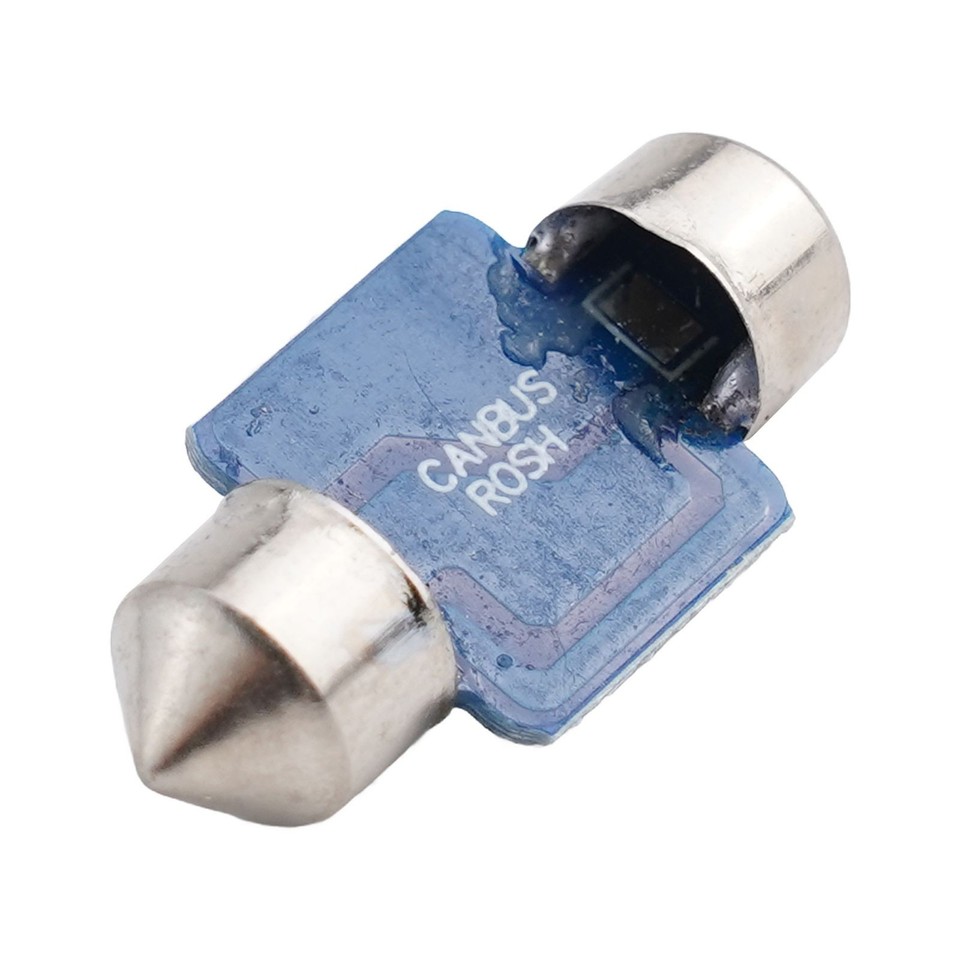 600LM/31MM Car LED Dome Light Reading Light Double Tip 21SMD License ...