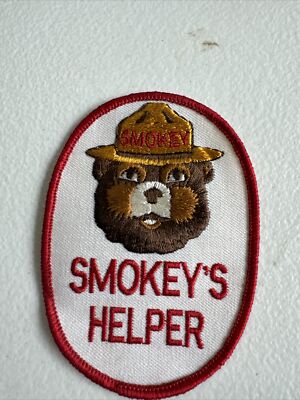 Smokey's Helper Iron On Patch | eBay