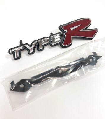 HONDA Genuine OEM CIVIC TYPEｰR EP3 Front Emblem "TYPE R" | eBay