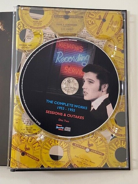 V.RARE Elvis CD/Book Set: 'The Complete Works 1953 - 1955 **MINT ...