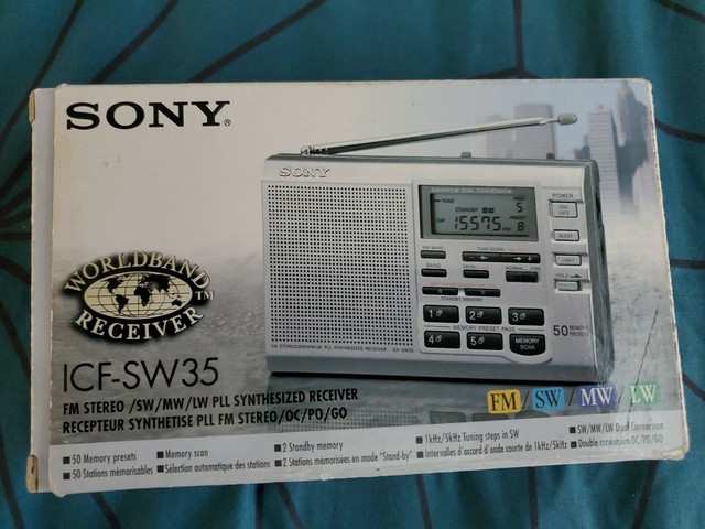 Sony world receiver radio digital - hcgross