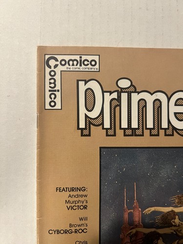 COMICO PRIMER #5 FIRST APPEARANCE OF MAX THE HARE 1ST SAM KEITH ARTWORK ...
