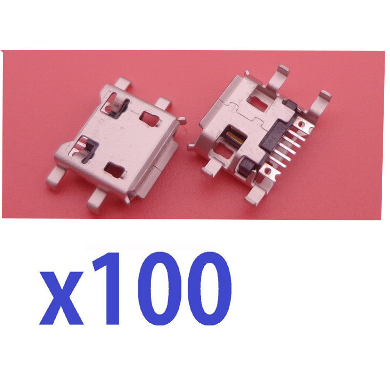 Lot 100 Micro USB Charger Charging Port For LG k4 k120 k120e vs425pp ...