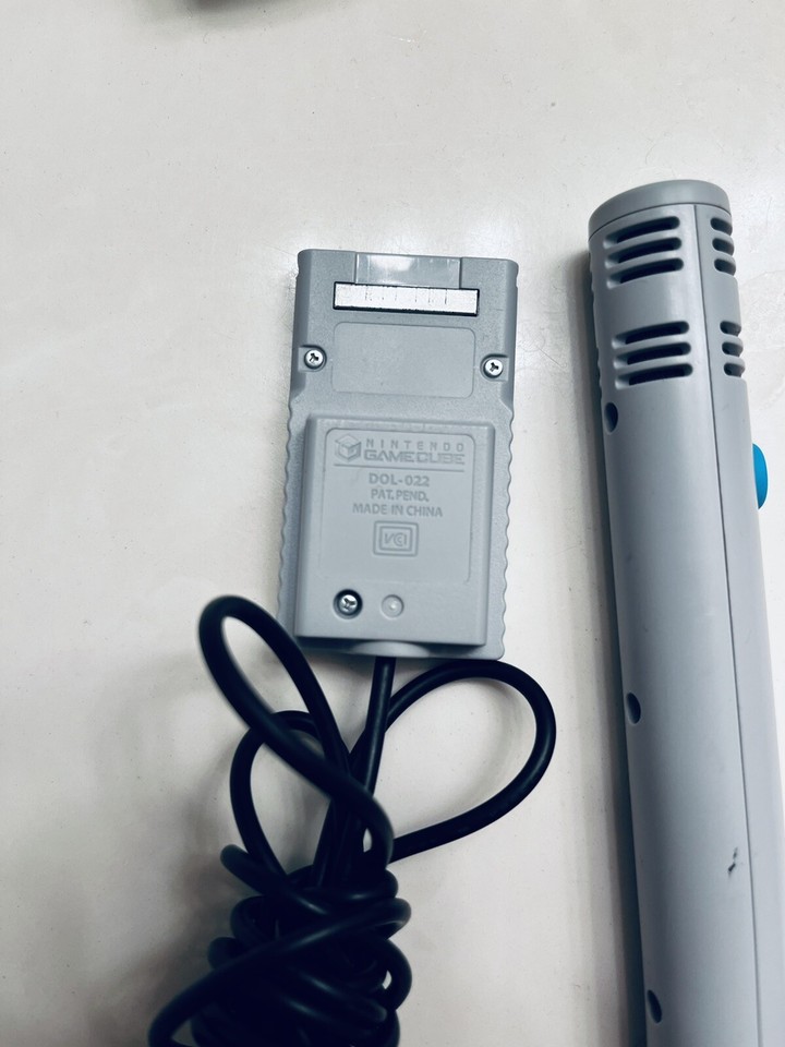 OEM Official Nintendo Gamecube Microphone Controller DOL-022 Gray | eBay
