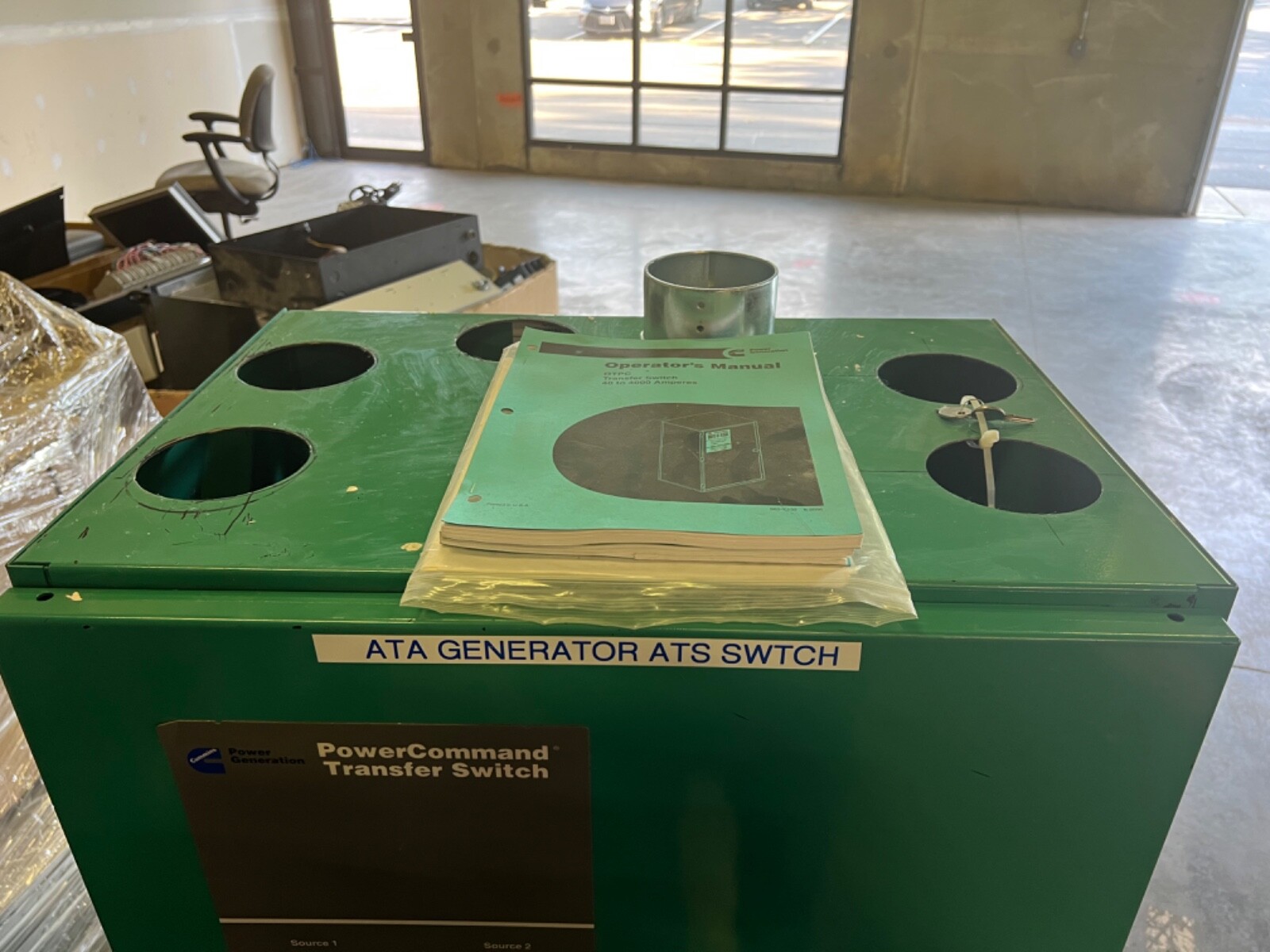 600 Amp Cummins Onan PowerCommand AutomaticTransfer Switch ATS 0TPCC ...